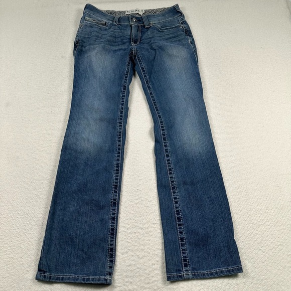 Ariat | Jeans | Ariat Real Jeans Womens 27 Low Rise Icon Straight Leg ...